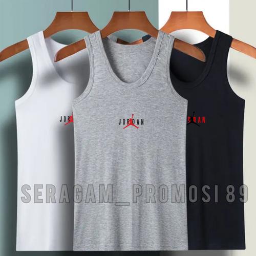 Jual Singlet Pria Dewasa Motif JORDAN / KAOS DALAM LAK-LAKI / SINGLET ...