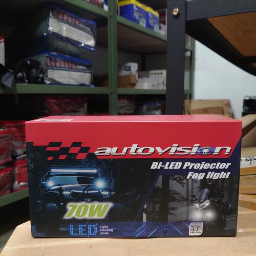 Jual LED Mini Projie 3 mata Autovision BiLED PROJECTOR Fog lamp 70Watt ...
