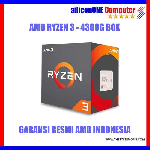 Jual AMD Processor RYZEN 3 - 4300G BOX - Kota Bandung - silicon ONE ...