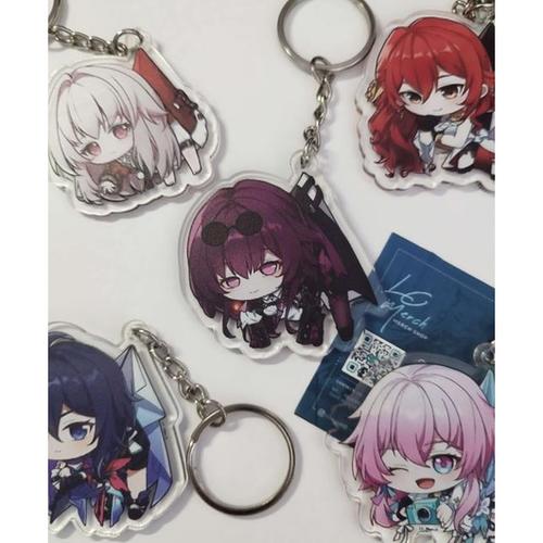 Jual Keychain HSR (Honkai: Star Rail) Kafka, Clara, Himeko, Gantungan ...