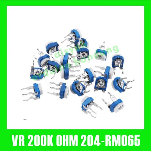 Promo VR 200K OHM 204 RM065 VARIABLE RESISTOR TRIMPOT VR TRIMMER RM 065 ...