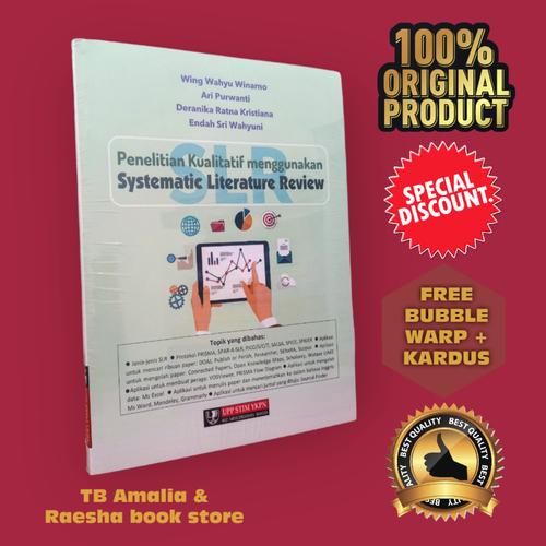 Jual Buku Penelitian Kualitatif menggunakan Systematic Literature ... Jual Buku Penelitian Kualitatif menggunakan Systematic Literature ...
