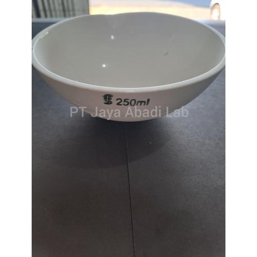 Promo Cawan Porselin 250ml Penguap Evaporating Dish 250 ml Porcelain ...