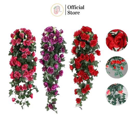 Jual Tanaman Hias Bunga Mawar Rambat Artificial Dekorasi Pajangan ...