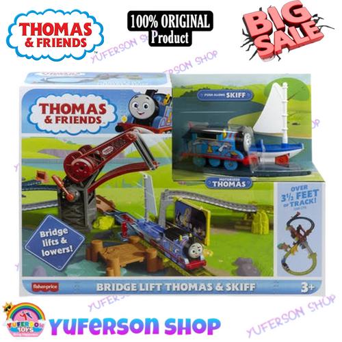 Jual Thomas & Friends Motorized Bridge Lift Thomas & Skiff Train Set ...