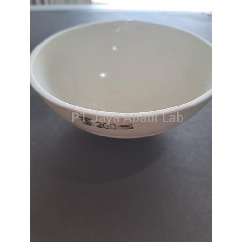 Promo Cawan Porselin 200ml Penguap Evaporating Dish 200 ml Porcelain ...