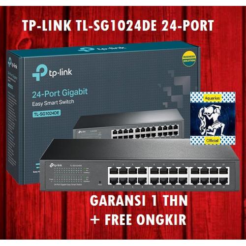 Promo TP-LINK TL-SG1024DE 24-Port Gigabit Easy Smart Switch Cicil 0% 3x ...