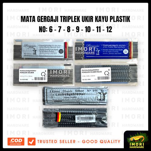 Jual PINGUIN Mata Gergaji Triplek Penguin Silber Ukir Kayu 12pcs 6789101112 - 4 - Kota Surabaya ...