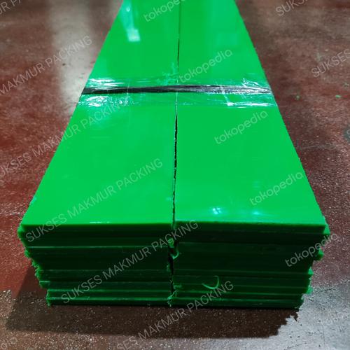 Jual Polyethylene green sheet- PE/nylon hijau lembaran 5mm x 7cm x 100cm - Jakarta Barat ...