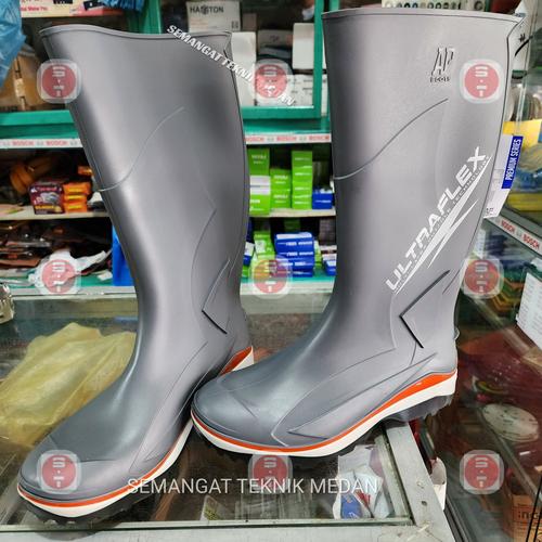 Jual APBOOTS SEPATU KARET AP BOOT BOOTS PVC RUBBER ULTRAFLEX ABU AP ...