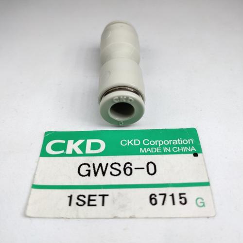 Jual Straight Fitting GW Series GWS6-0 for Tubing 6MM CKD MP - Jakarta ...