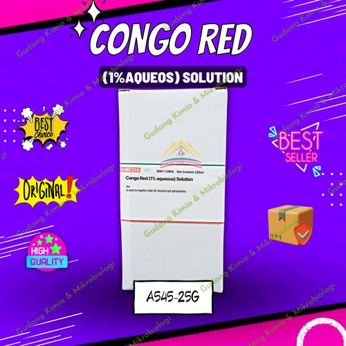 Jual Congo Red (1%Aqueos) Solution - Pewarnaan Mikrobiologi, 125 ml - Kab. Bogor - Gudang Kimia ...