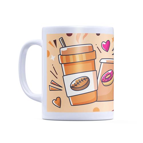 Jual Mug Gelas Coffee For Happines Custom Mug Lucu Aesthetic Gift ...