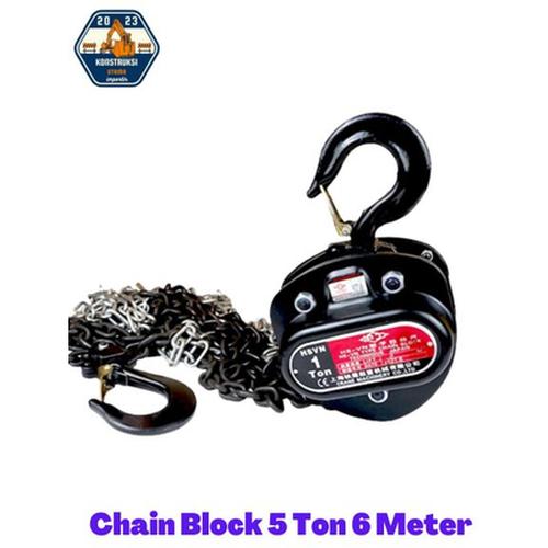 Jual Chain Block 5 Ton 6 Meter/ Katrol Kerekan 5 Ton 6 Meter - Jakarta ...