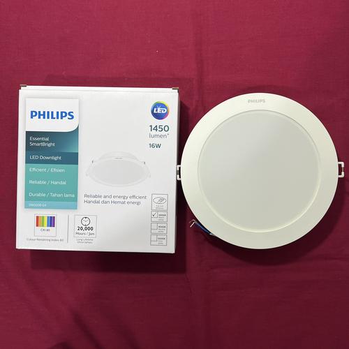 Jual DN020B G4 Lampu Downlight Panel LED 16w IB/InBow Philips - 4000k ...