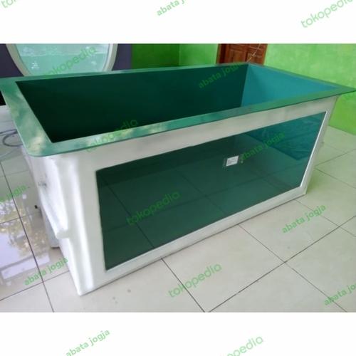 Jual Aquarium fiber / bak fiber kombinasi kaca 12mm ukuran 180 x 70 x ...
