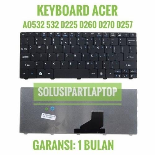 Jual Keyboard Acer Aspire One NAV50 522 532H 532G AO532H AO532 AO522 ...