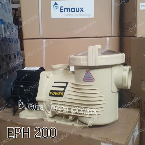 Jual POMPA KOLAM RENAMG EMAUX EPH 200 2HP MAX 38 KUBIK PERJAM WATER - Jakarta Barat - BUANA JAYA ...