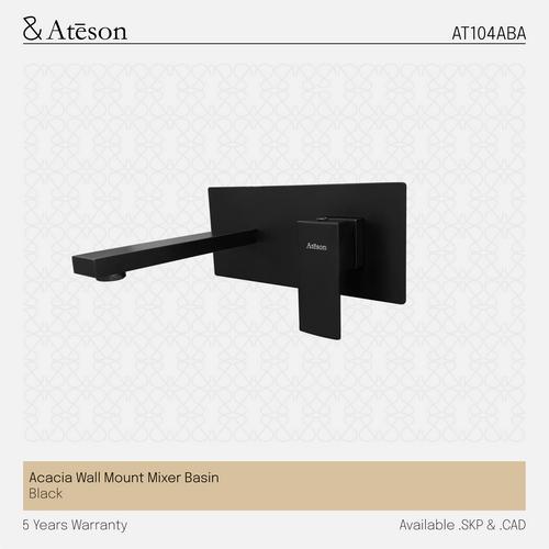 Promo ATESON AT104ABA Keran Mixer Shower Basin Kotak Tanam Hitam - Kota ...