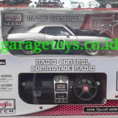 Jual Maisto 1:24 Diecast Remote Control 1970 Plymouth Hemi Cuda - Kota ...
