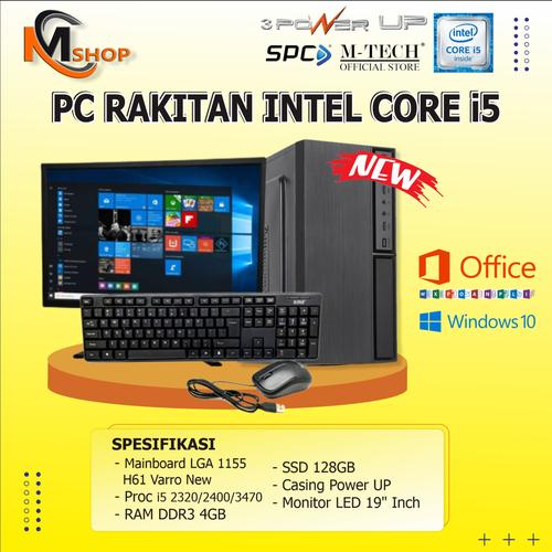 Jual [New] Komputer PC Rakitan Full Set Lengkap H61 Core i5 Siap Pakai ...