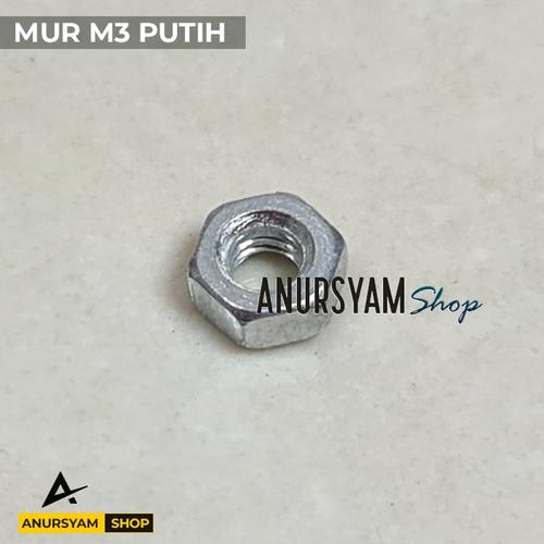 Jual 50 Pc Mur M3 Galvanis | Hex Nut M3 - Kota Cilegon - aNursyam ...