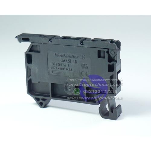 Jual Weidmuller SAKSI 4N 2697350000 Terminal Fuse Weidmuller SAKSI 4 N ...