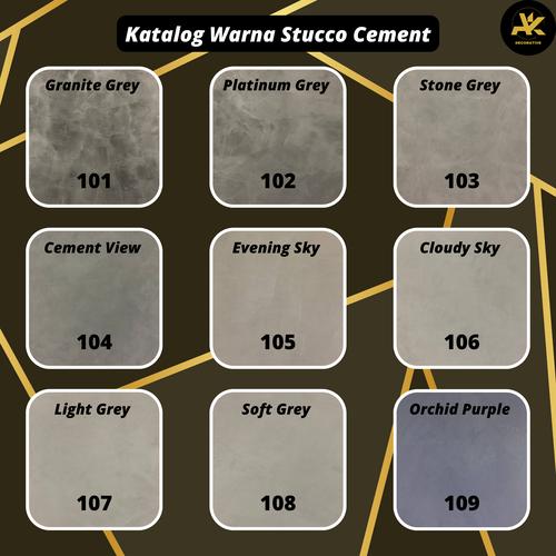 Jual Cat Stucco Cement Concrete Theme 1kg - Mizu Iro, 1kg - Kota Bekasi ...