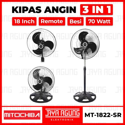 Jual Kipas Angin 3 in 1 Remote 18 Inch MITOCHIBA MT 1822 SR Multi Fan Meja - Kota Bandung - Jaya ...