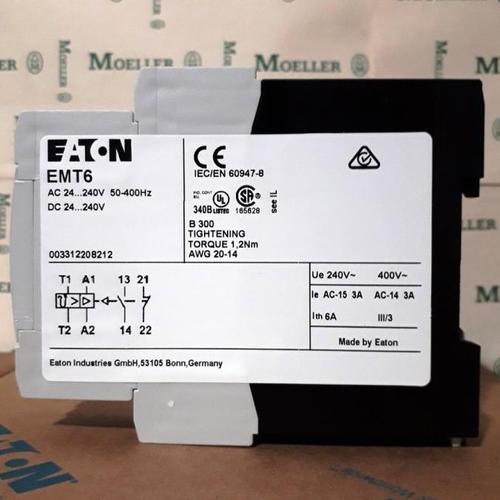 Jual Terlaris Emt6 Eaton Moeller Thermistor Overload Relay 24-230Vac/Dc ...