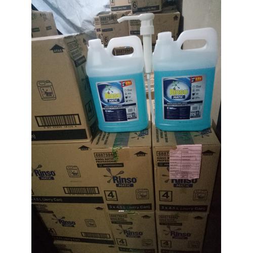 Promo Rinso Matic Professional Deterjen Laundry Kiloan Cair 4.5L ...