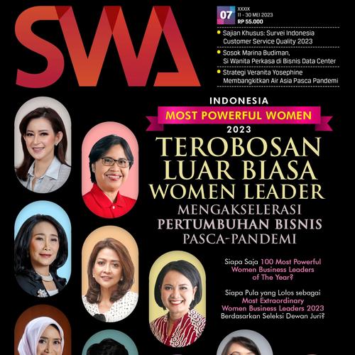 Jual majalah edisi 07 / 2023 Indonesia most powerful women - Jakarta Pusat - Majalah SWA group ...