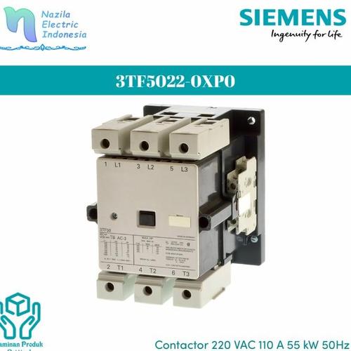 Jual Siemens Magnetic Contactor 3Tf5022 / 3Tf50 22 - 0Xp0 - Jakarta ...