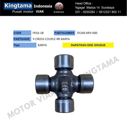 Jual Y-CROSS COUPLE RR KARYA / CROSS JOIN BELAKANG - Kota Surabaya ...