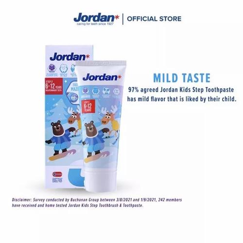 Jual Pasta gigi anak - Jordan kids toothpaste step 2 - Kota Malang ...