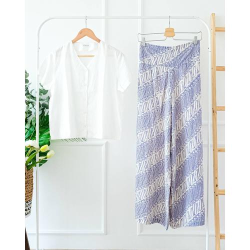 Promo ONE SET BATIK OUTER KULOT PANJANG BATIK WANITA PREMIUM BATIK ...