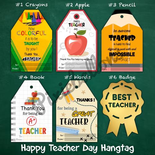 Jual TEACHER DAY HANG TAG HARI GURU GANTUNGAN HAMPERS BINGKISAN KADO ...