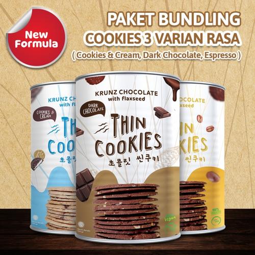 Promo WoCA Paket Bundling Thin Cookies 3 Varian Rasa - Cookies MIX ...