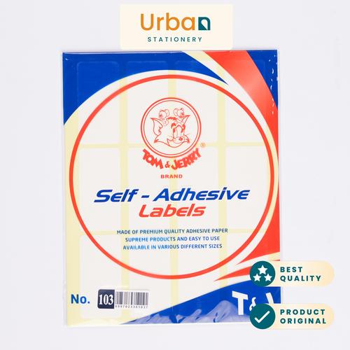 Jual Label Tom & Jerry Sticker No. 103 / Self Adhesive Label T&J Labels - Jakarta Pusat - Urban ...