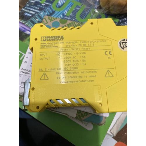 Jual Phoenix Safety Relays Psr-Scp 24Dc/Fsp2/2X1/1X2 - Jakarta Barat ...