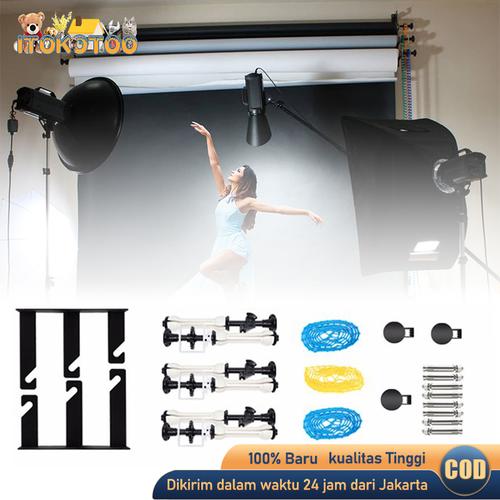 Jual Expander Background Manual 3 Slot Roll Background Studio - Kota ...