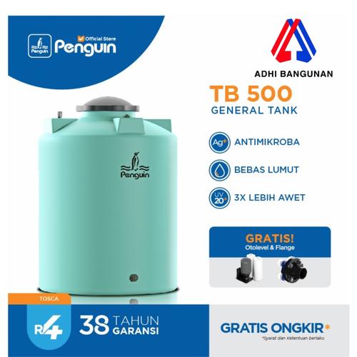 Jual Tangki Tandon Toren Air PENGUIN 5000 Liter TB 500 Berbagai Warna ...