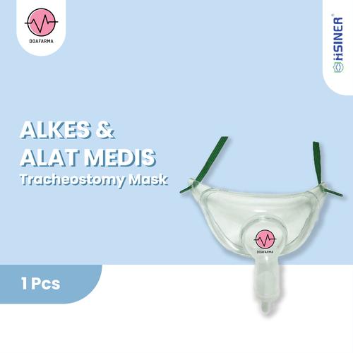 Jual Tracheostomy Mask for oxygen therapy w/oxygen tubing 2m length ...