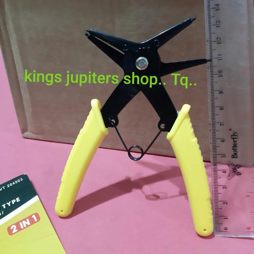 Jual 4 WAY Snapring Lurus BUKA TUTUP bengkok Tang sepi snap ring 2 IN 1 ...