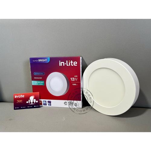Jual LAMPU DOWNLIGHT PLAFON LED INLITE OUTBOW 12W 12 WATT BULAT ...