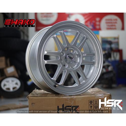 Jual velg mobil r16 hsr wheel boroko bly 01 silver dop mantap ...
