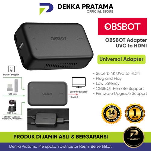 Promo OBSBOT UVC to HDMI Adapter Cicil 0% 3x - Jakarta Pusat - Denka ...