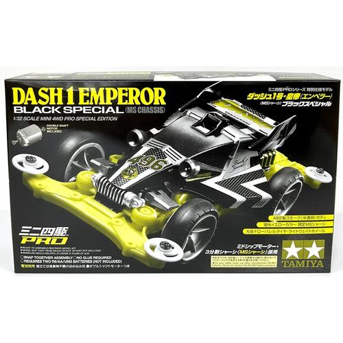 Jual Tamiya 95296 Mini 4WD Dash 1 Emperor Black Special MS Chassis ...