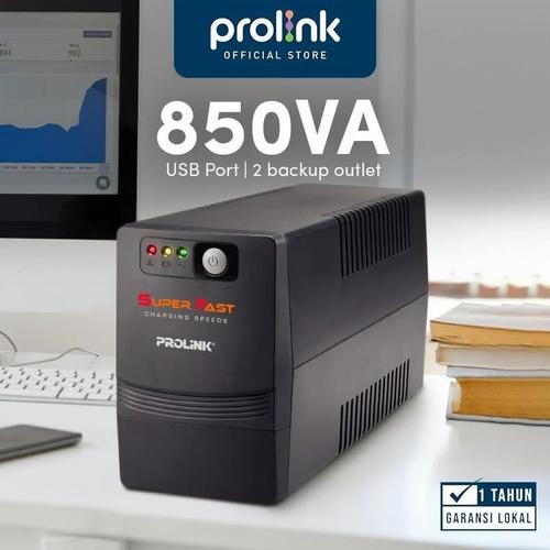 Jual Prolink PRO851SFCU 850Va Super Fast Charging UPS - Jakarta Utara ...