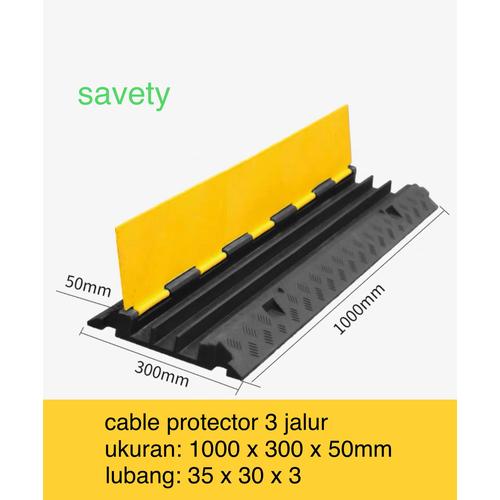 Jual Pelindung kabel 3 jalur 3line di jalan , Cable Ramp Protector ...